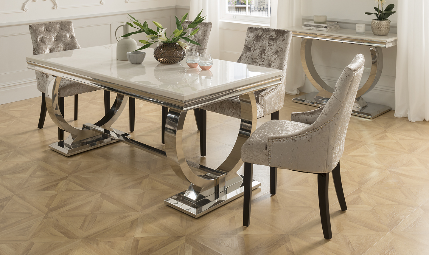 Glenkeen Furnishings. Arianna Dining Table
