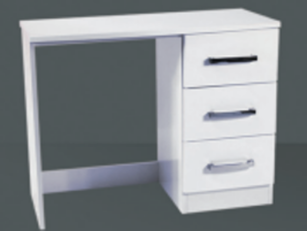Glenkeen Furnishings. Miami 3 Drawer Vanity Unit