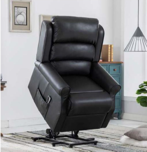 Glenkeen Furnishings. Windsor Dual Motor Lift & Rise Chair (Full Leather)